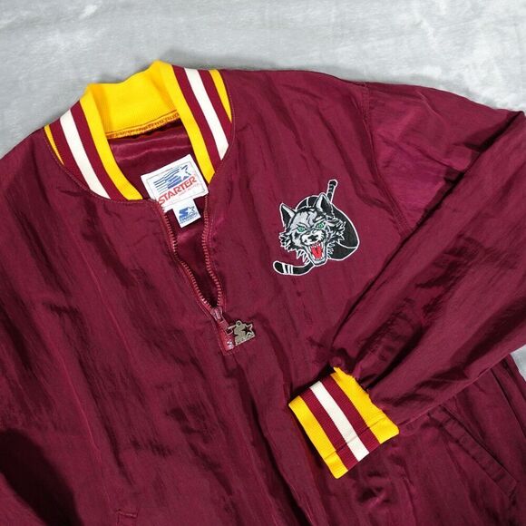 STARTER | Jackets & Coats | Vintage9s Starter Chicago Wolves Hockey 4 ...